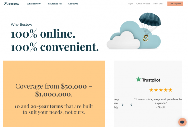 Bestow Review: Term Life Insurance With No Medical Exam